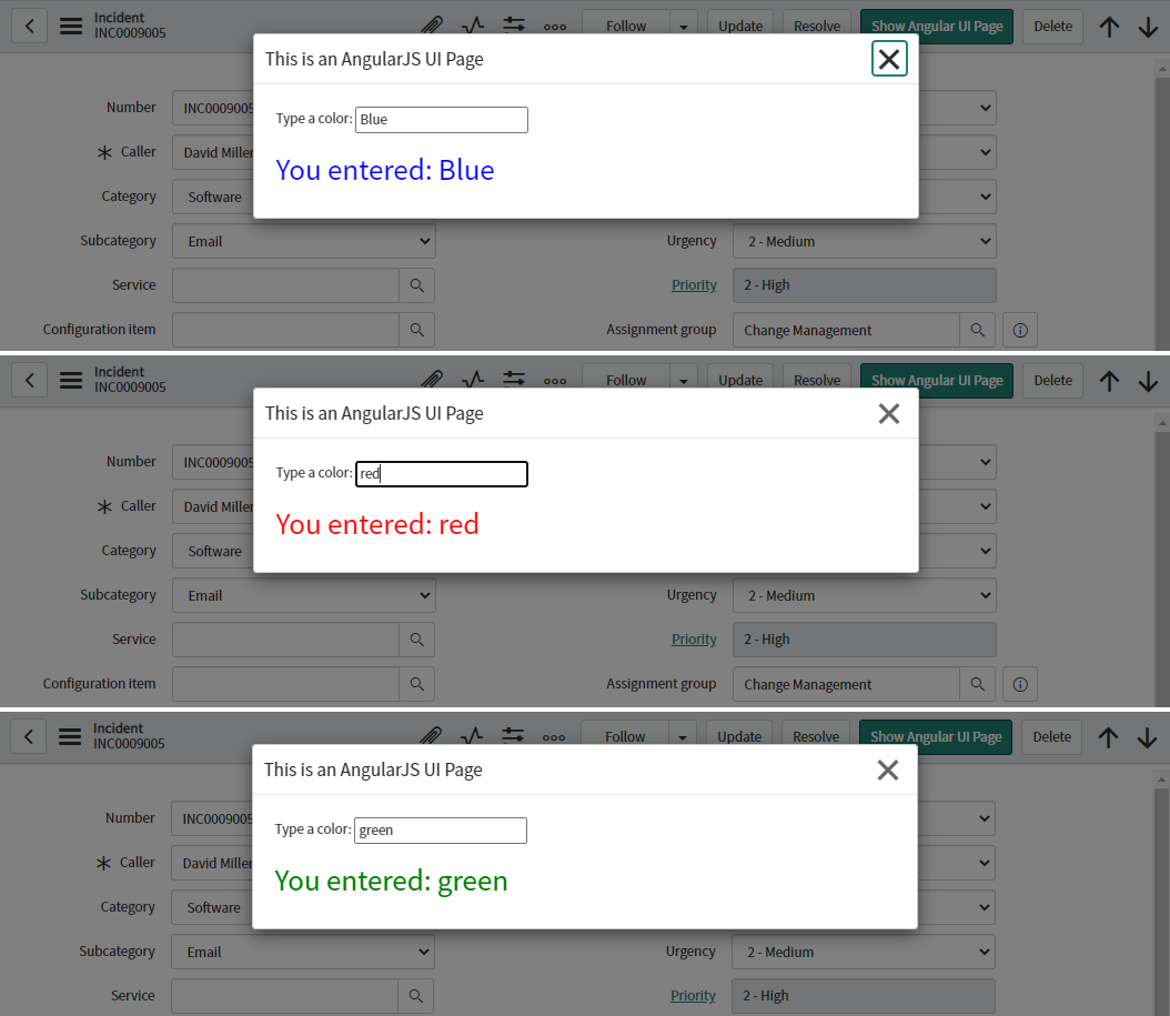 Using AngularJS in UI Pages - ServiceNow Community